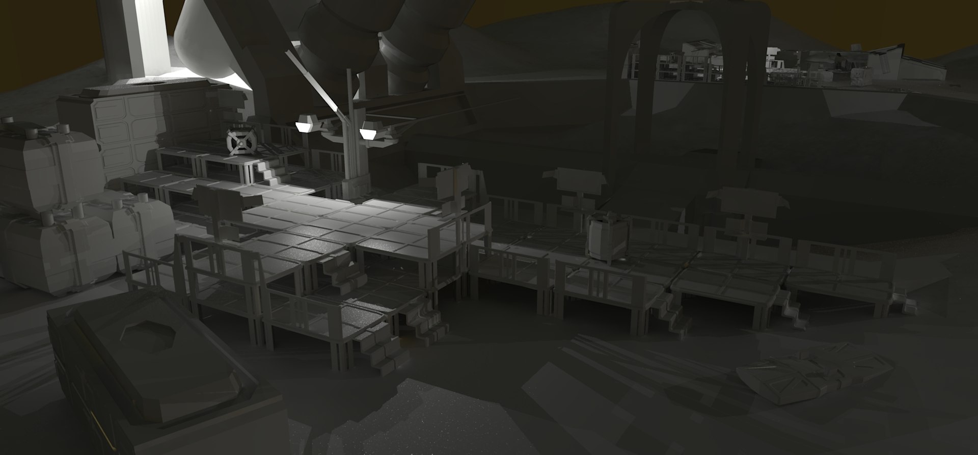 3d Mining Scene