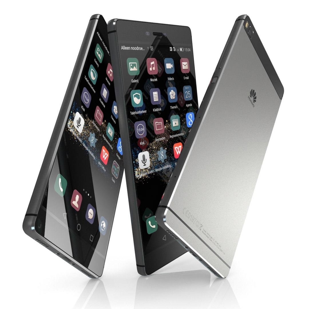 3d model huawei p8