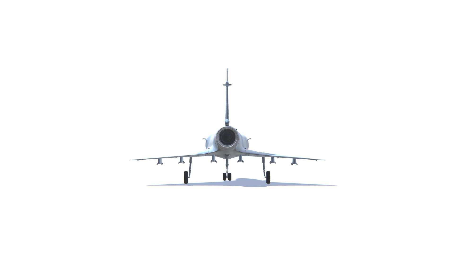 Mirage 2000 Jet Fighter Aircraft Low-poly 3D model 3D - TurboSquid 1799448