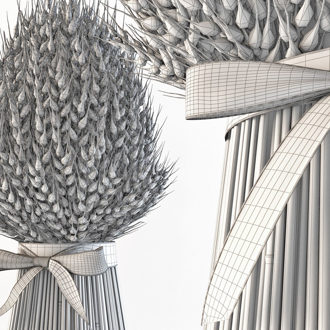 3D decorative sheaves - TurboSquid 1402992