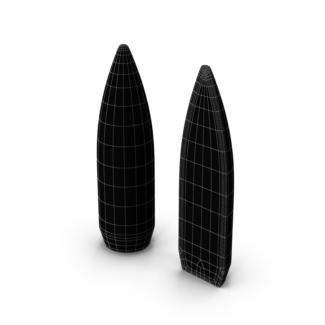 3D Cross Section Of Bullet Model - TurboSquid 1960985