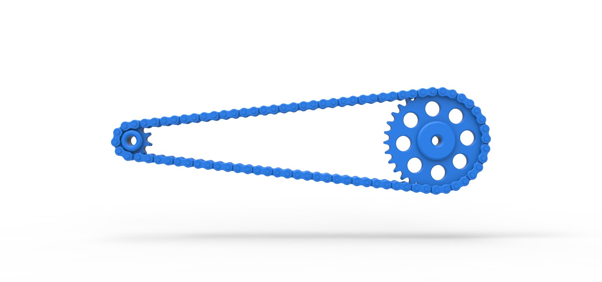 Diecast Chain Drive Version 2 Scale 1 To 25 3D - TurboSquid 2296294