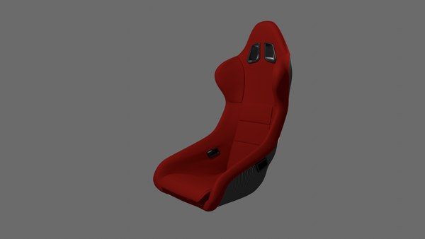 Free racing car seat 3D model - TurboSquid 1491851