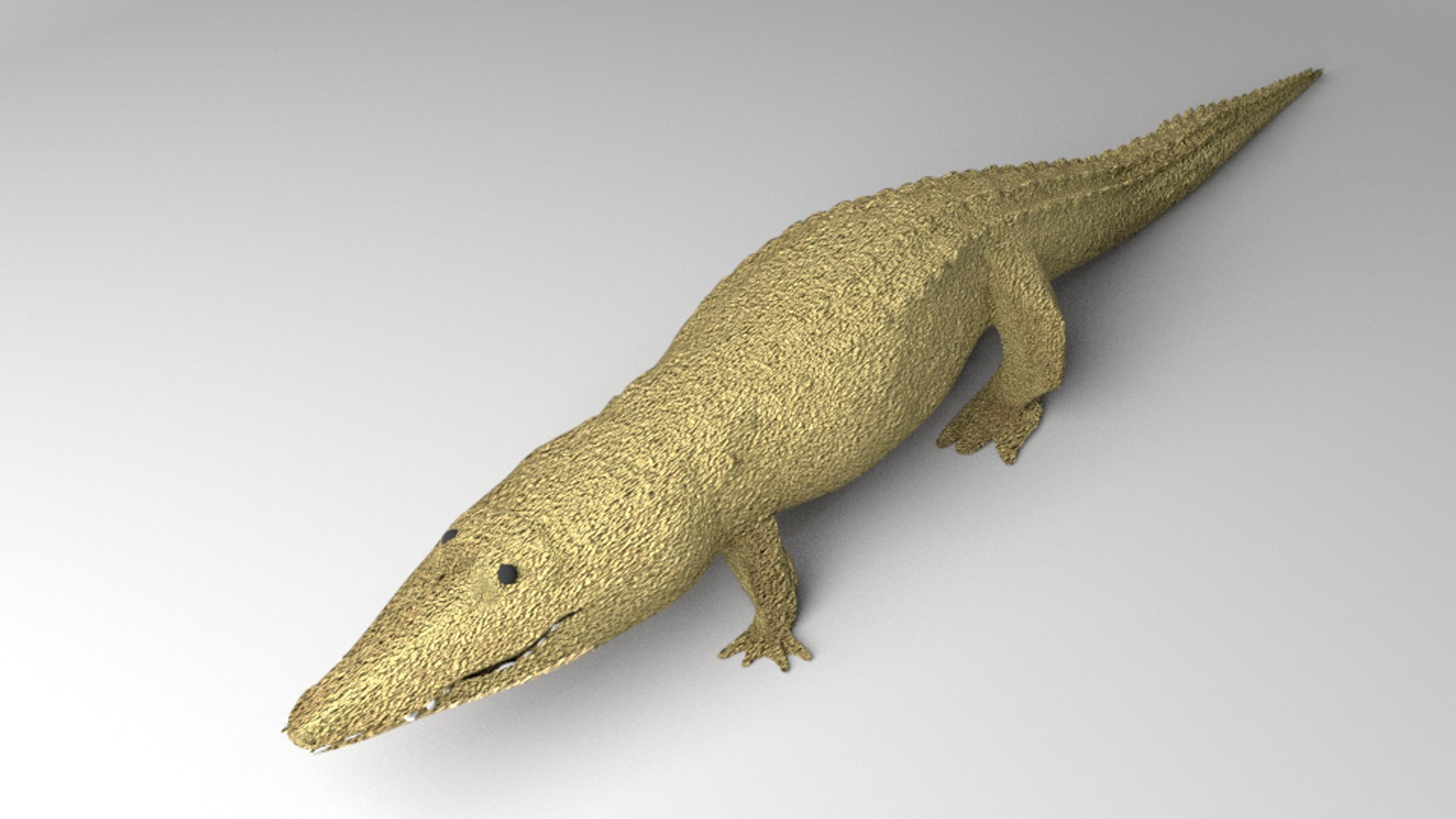 Crocodile Model - TurboSquid 1621254