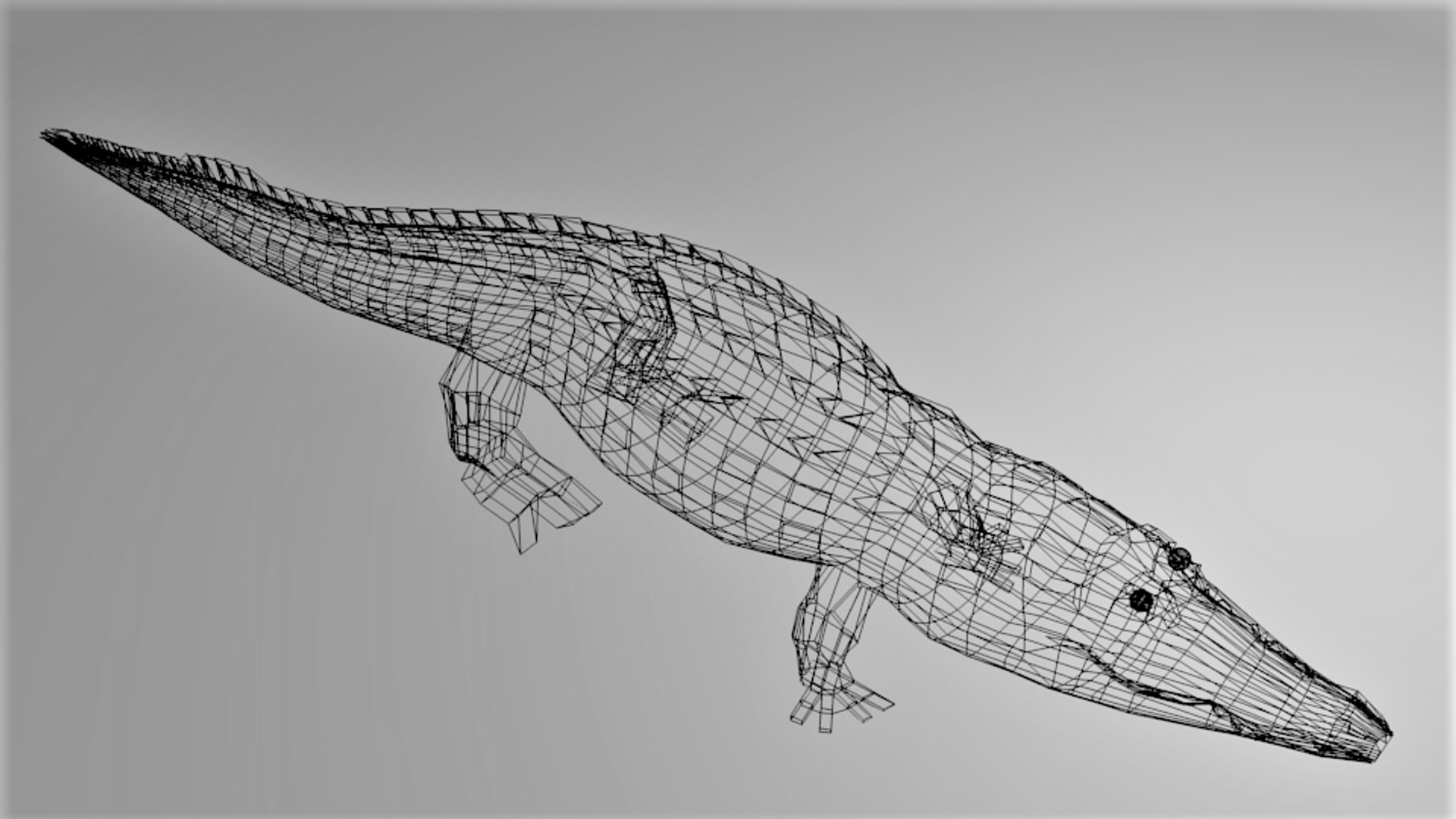 Crocodile Model - TurboSquid 1621254
