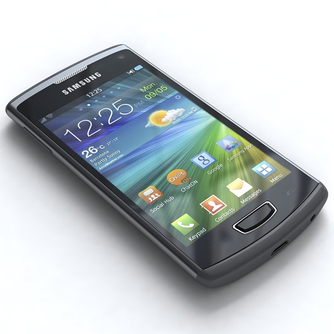 3d Samsung Wave Model