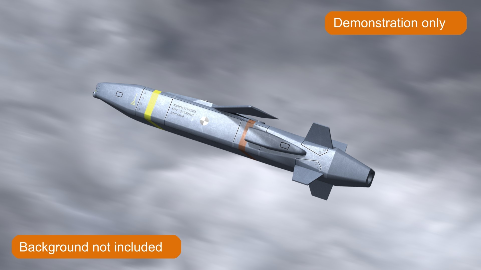 3D Taurus 350 Missile KEPD Model - TurboSquid 2211549