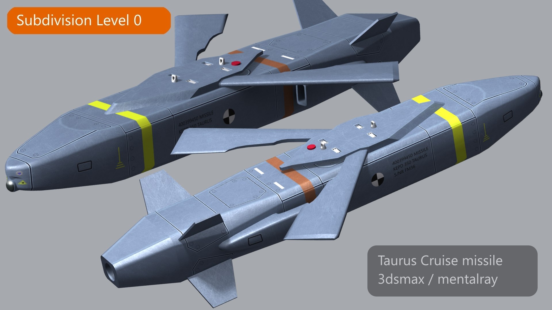 3D Taurus 350 Missile KEPD Model - TurboSquid 2211549