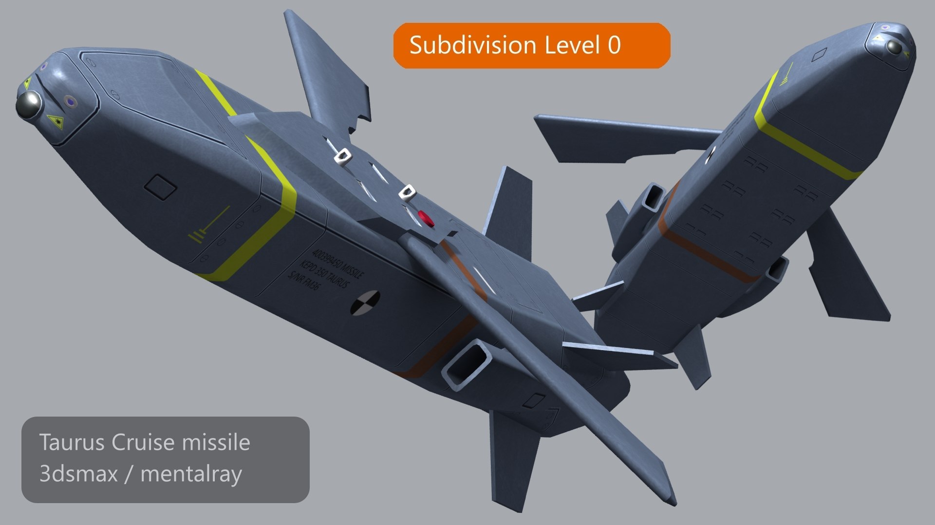 3D Taurus 350 Missile KEPD Model - TurboSquid 2211549