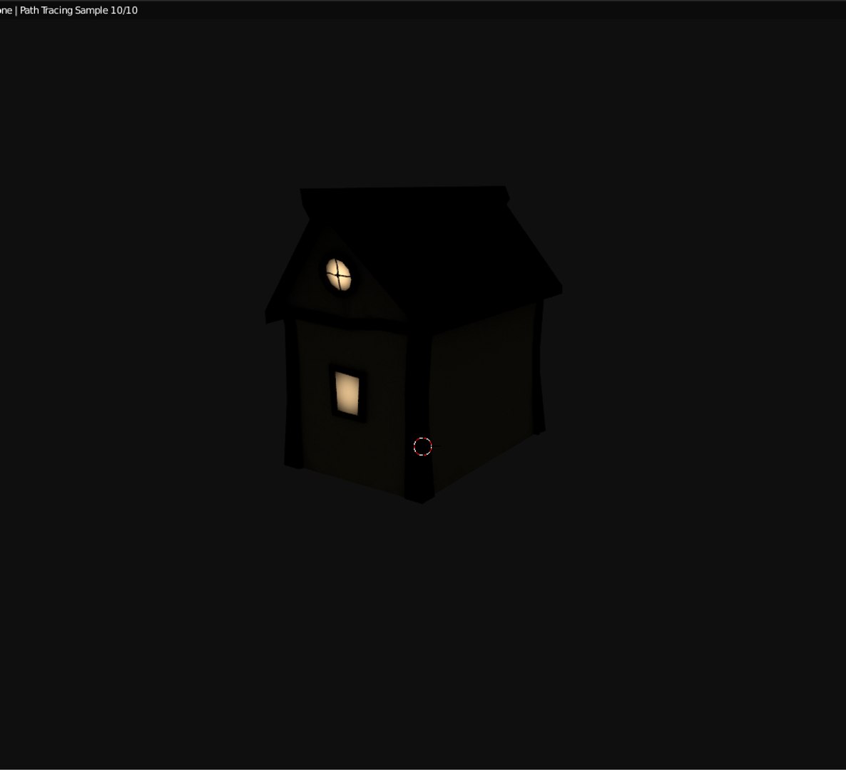 3d Cottage Blender