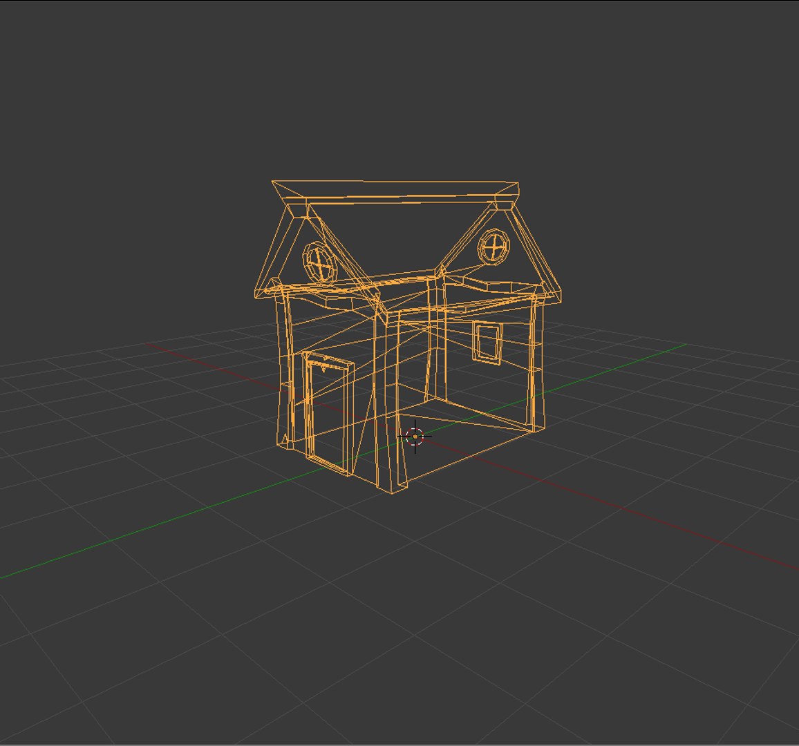 3d Cottage Blender