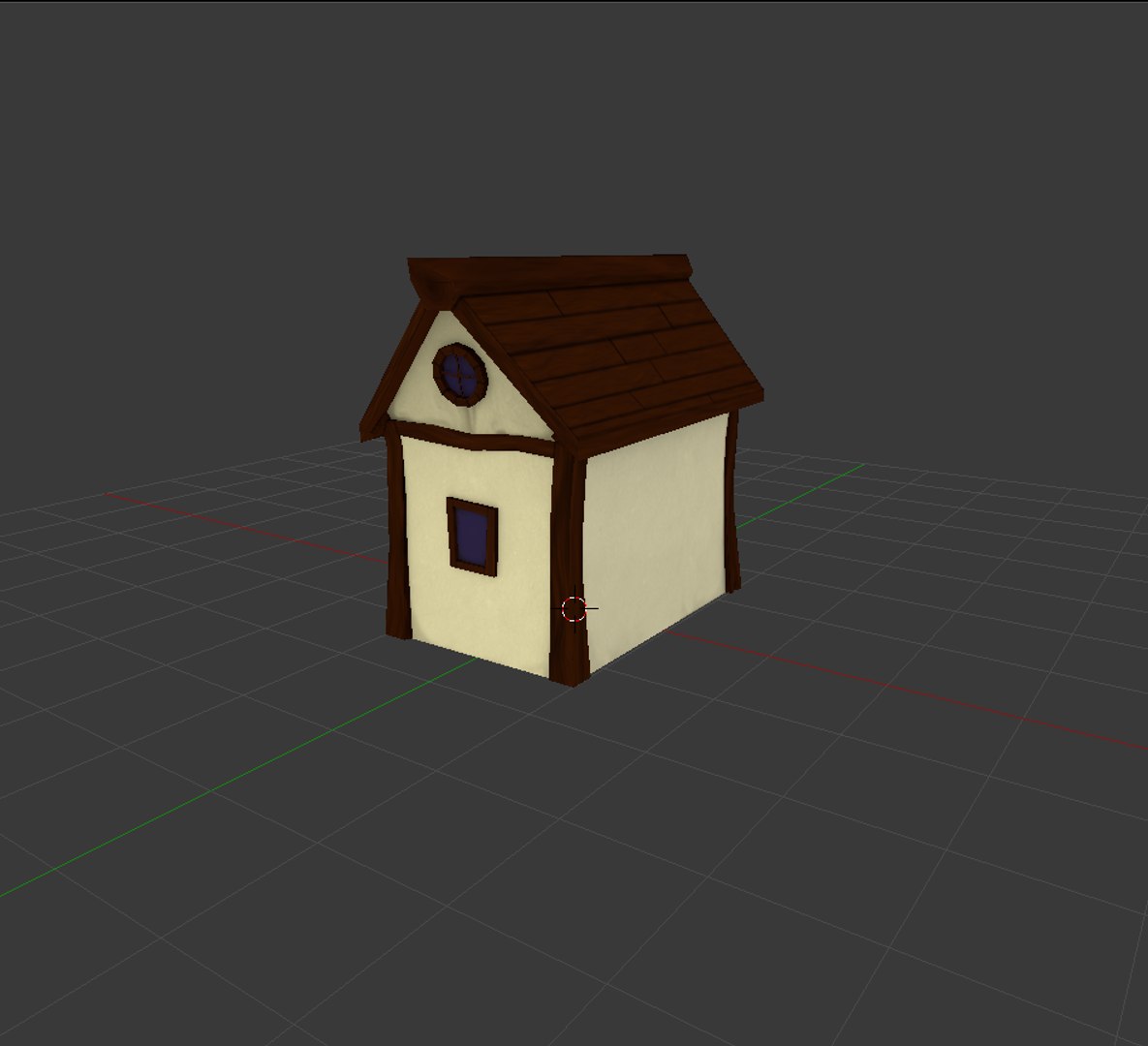 3d Cottage Blender