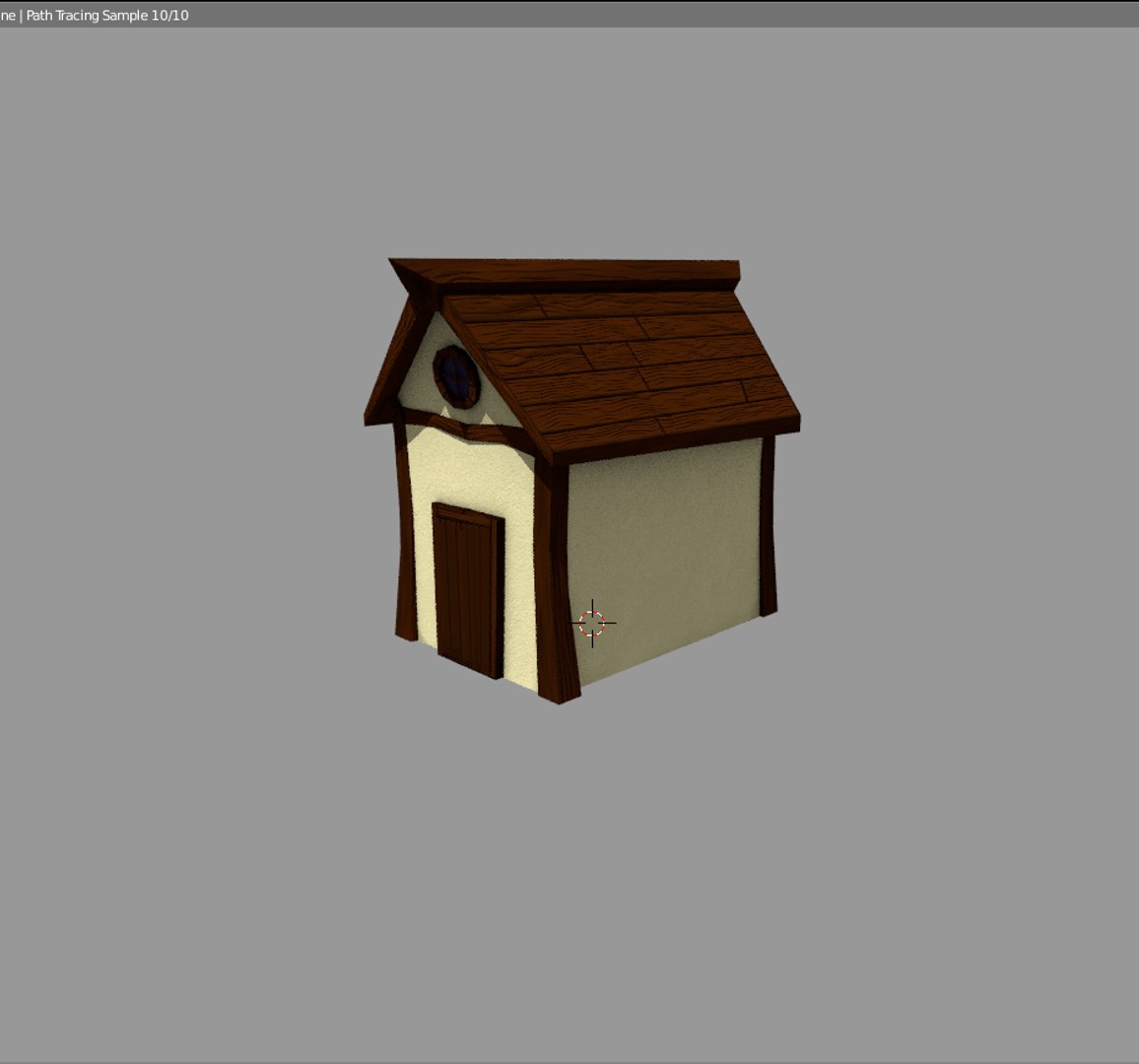 3d Cottage Blender