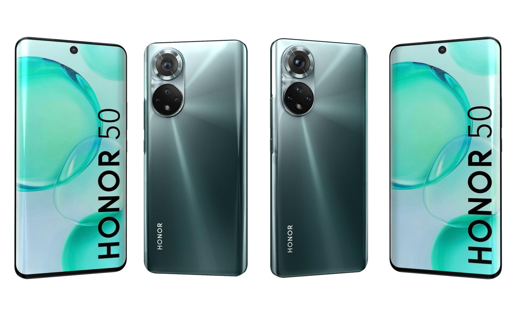 Honor 50 Green 3D model - TurboSquid 1983241