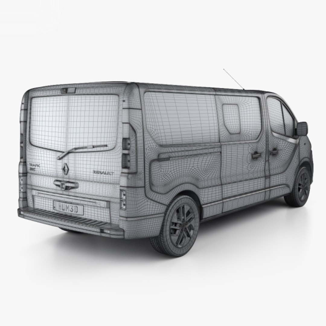 3D Renault Trafic Passenger - TurboSquid 1568015