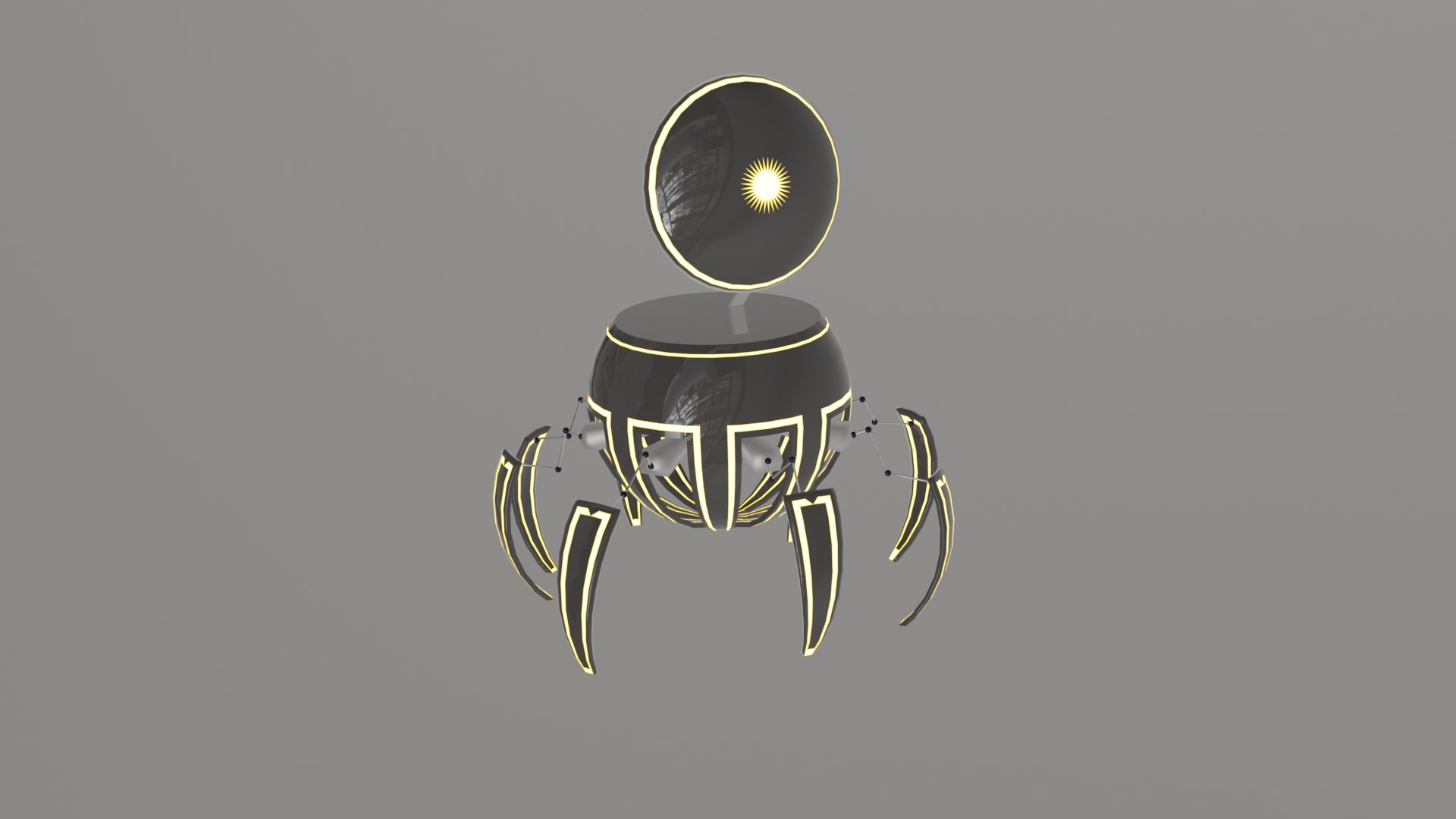 Sphere Space Invader 3D Model - TurboSquid 2315335