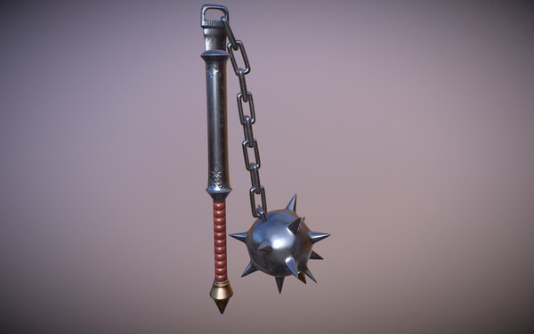 3D medieval morningstar - TurboSquid 1256877