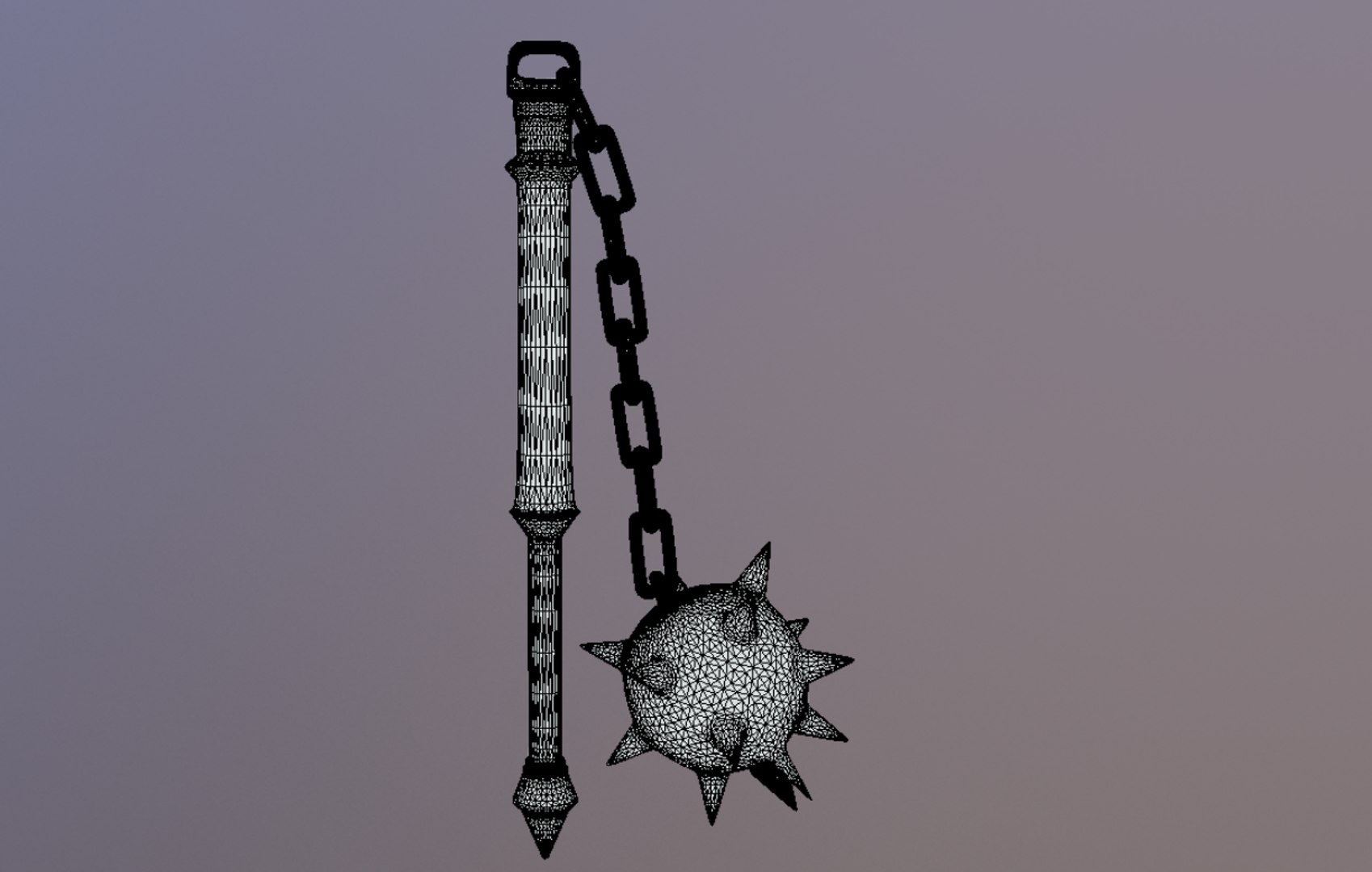 3D Medieval Morningstar - TurboSquid 1256877