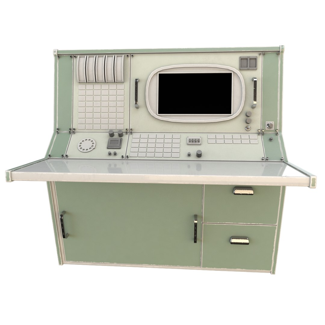 3D Nasa Control Tables Pbr Model - TurboSquid 1638746