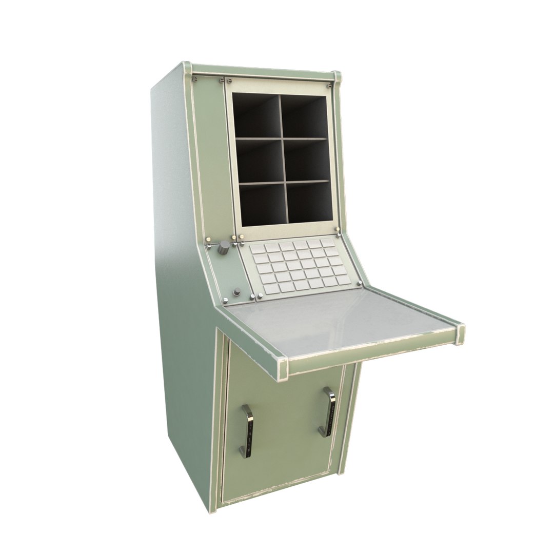 3D Nasa Control Tables Pbr Model - TurboSquid 1638746