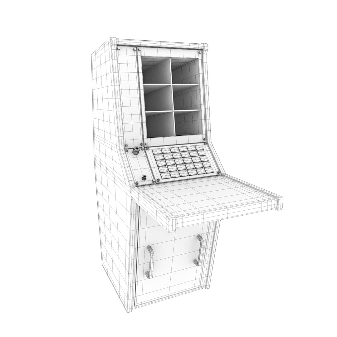3D Nasa Control Tables Pbr Model - TurboSquid 1638746
