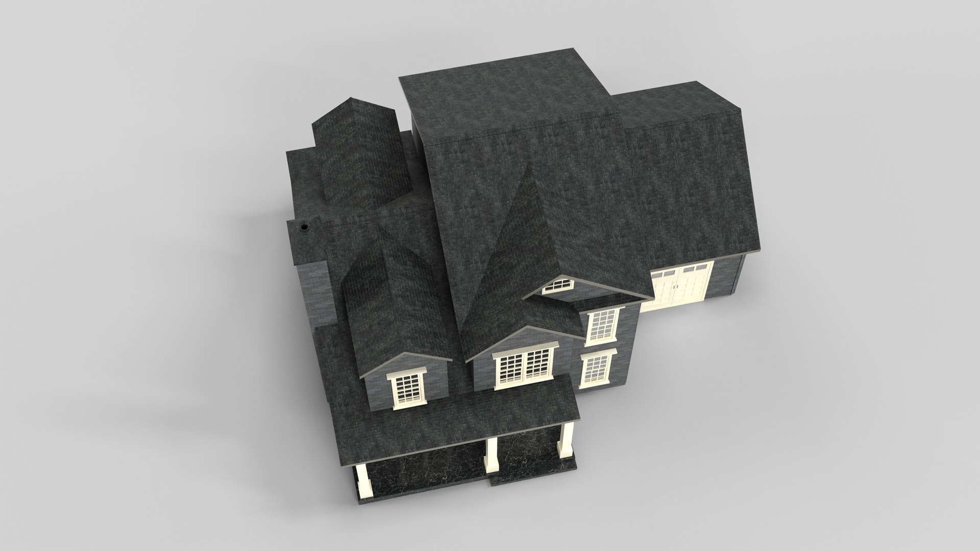 3D Model Neighborhood House 14T1 - TurboSquid 2218325