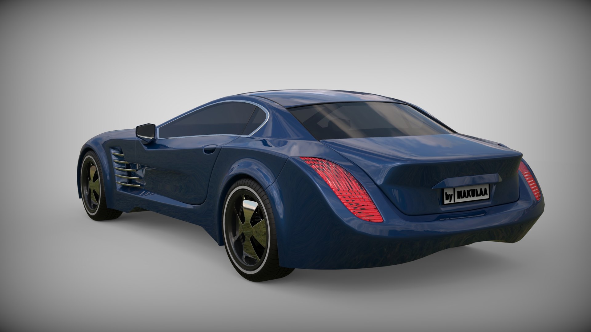 Concept Design Car 3D Model - TurboSquid 1344469
