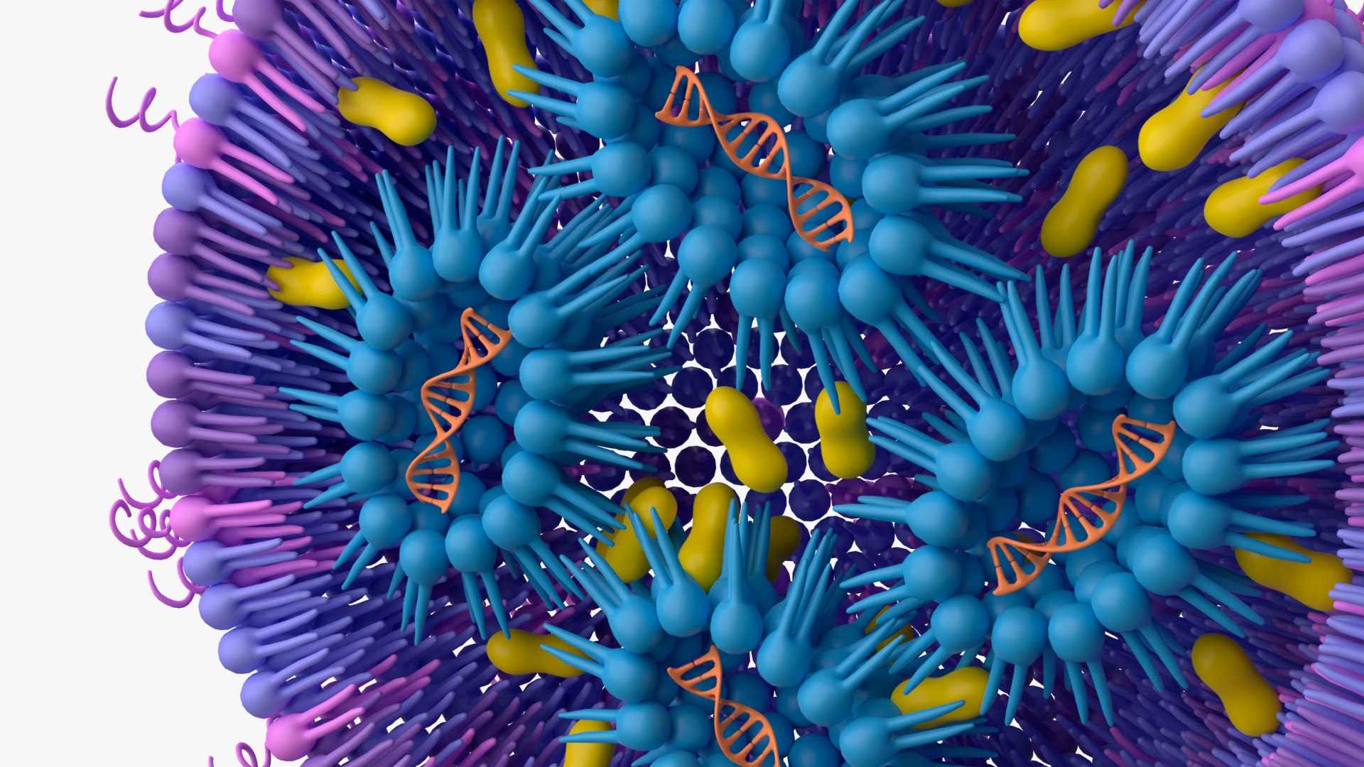 Lipid Nanoparticles 3D Model - TurboSquid 1922810