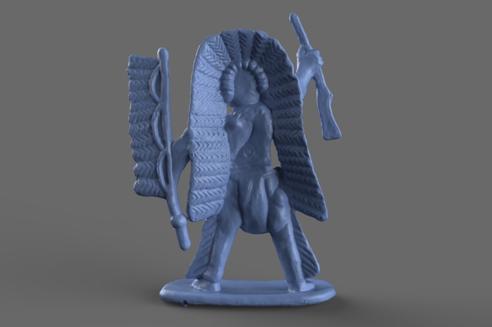 3D Native American Miniature - TurboSquid 1236876
