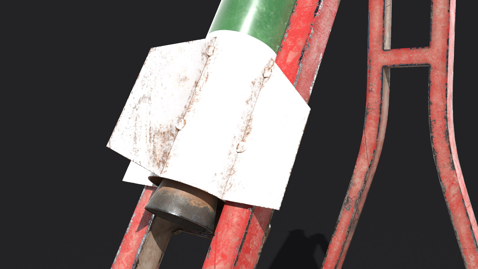 3D Qassam 1 Rocket Model - TurboSquid 2145524