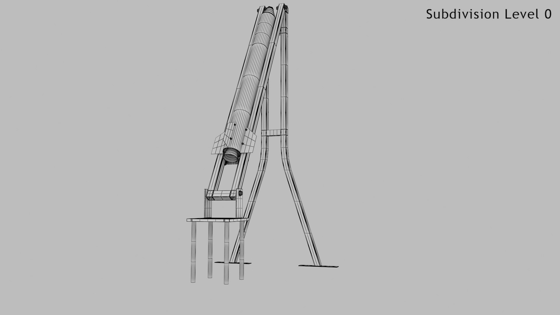 3D Qassam 1 Rocket Model - TurboSquid 2145524