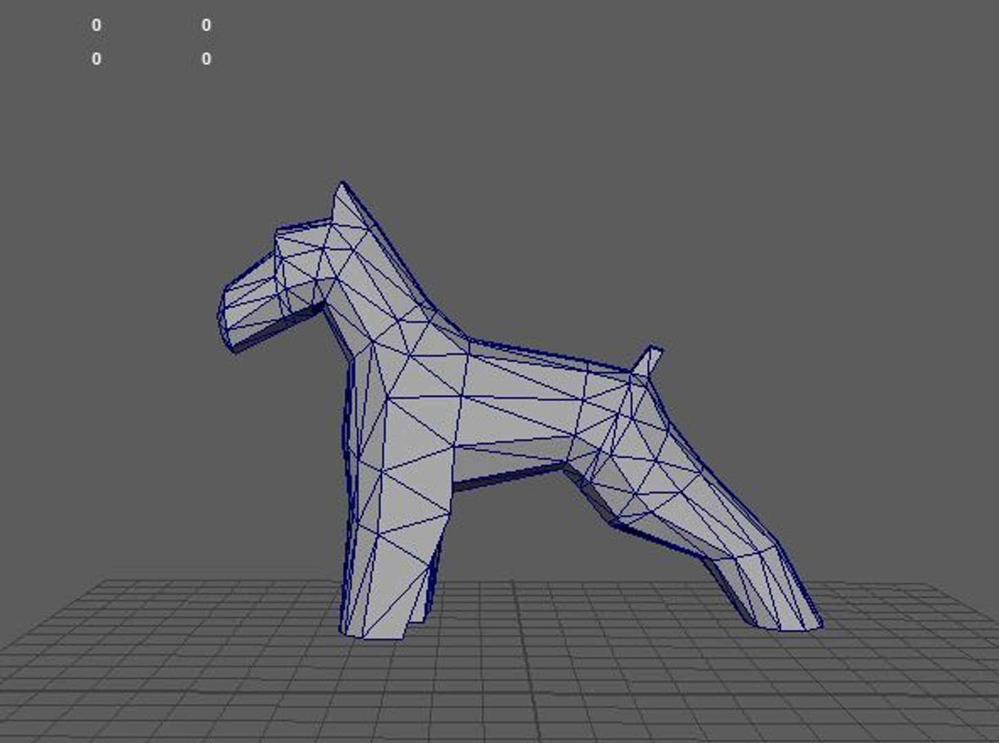 3D Model Low Poly Dog Low-poly 3D Model - TurboSquid 2336932