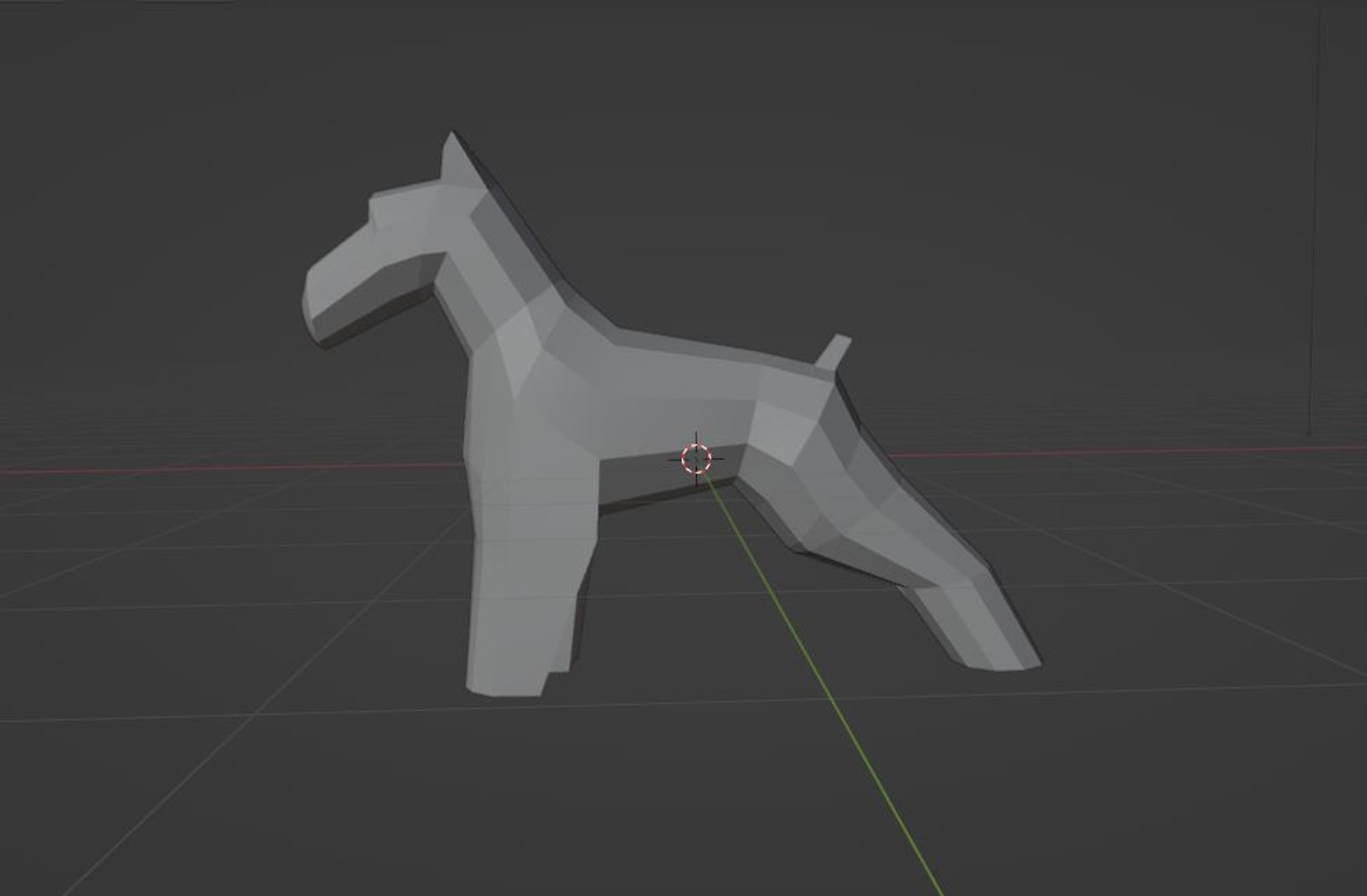 3D Model Low Poly Dog Low-poly 3D Model - TurboSquid 2336932