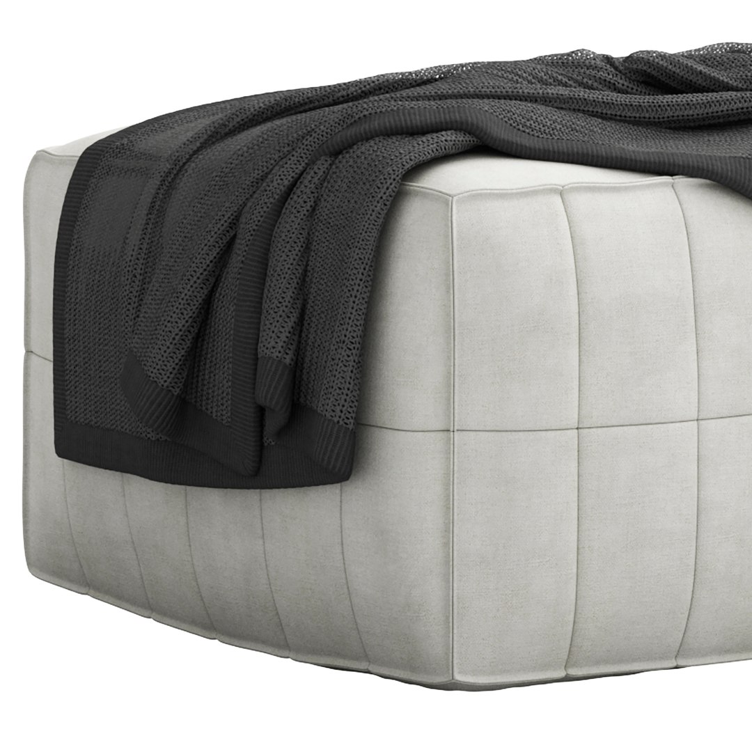 Globewest Sketch Tanbo Ottoman model - TurboSquid 2166089