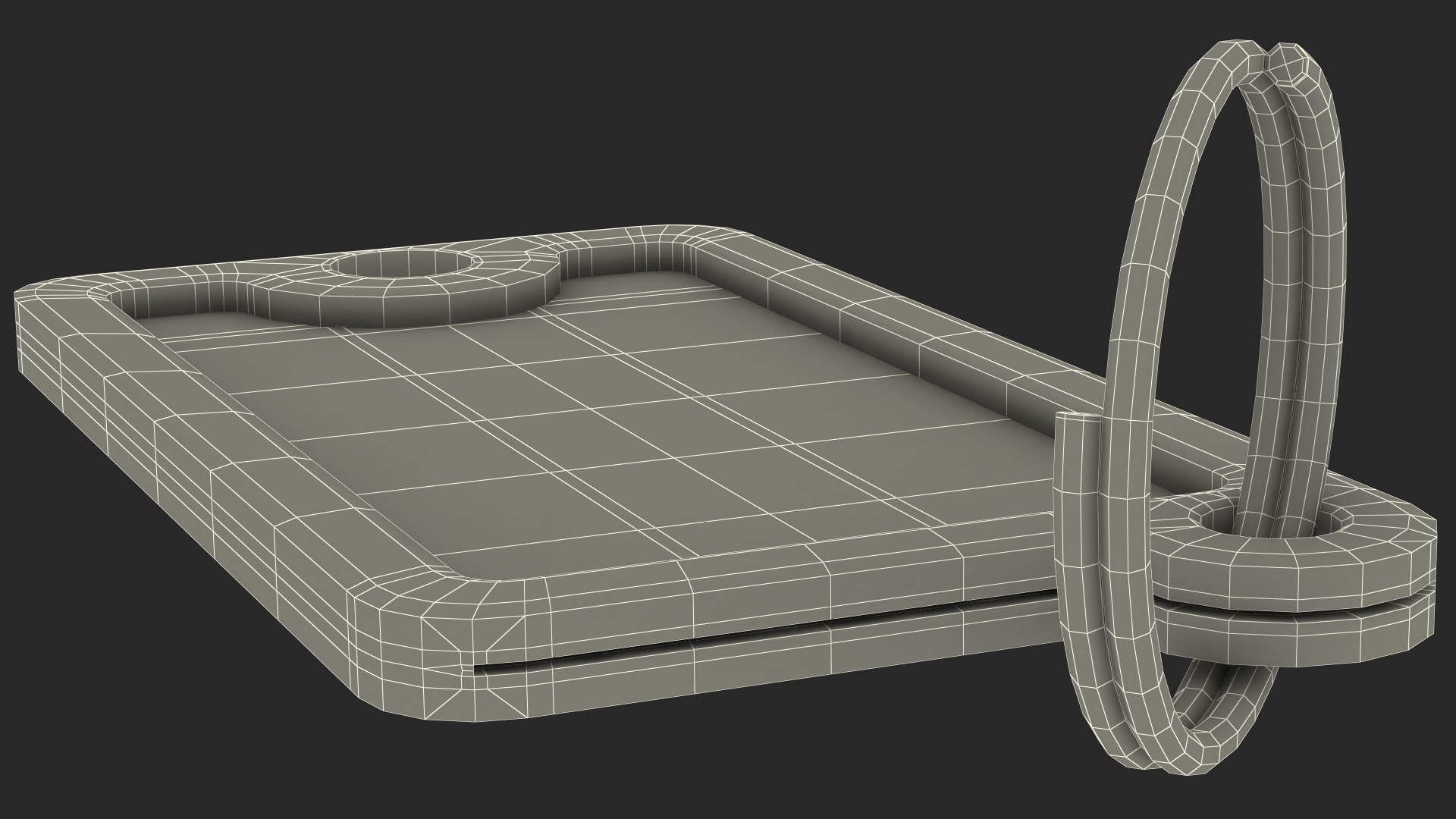 3D Plastic Key Tags with Label Window model - TurboSquid 1781189