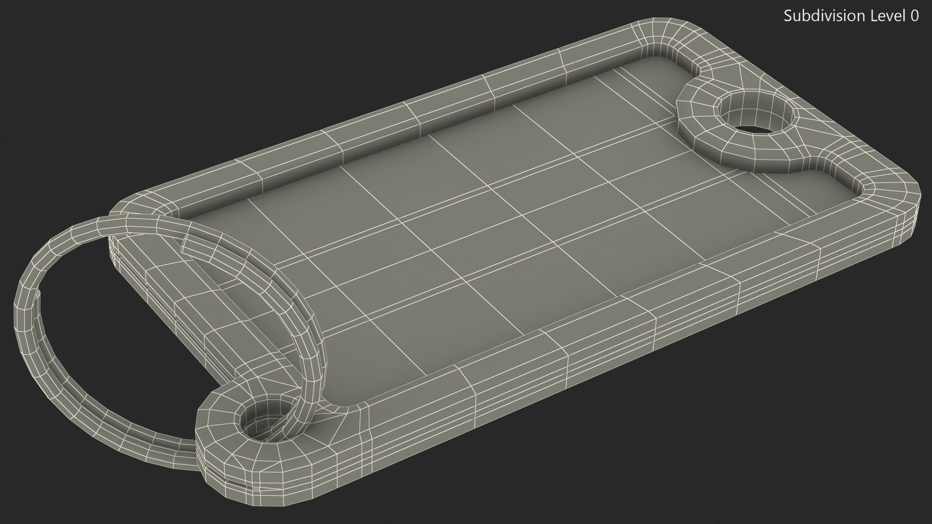 3D Plastic Key Tags with Label Window model - TurboSquid 1781189