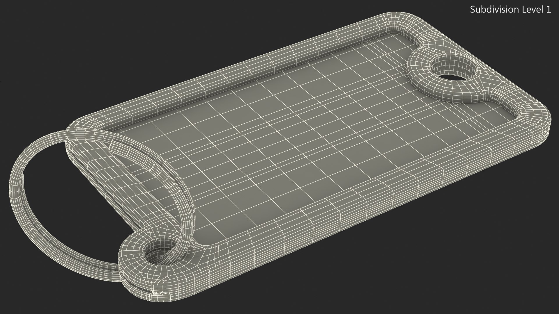 3D Plastic Key Tags with Label Window model - TurboSquid 1781189