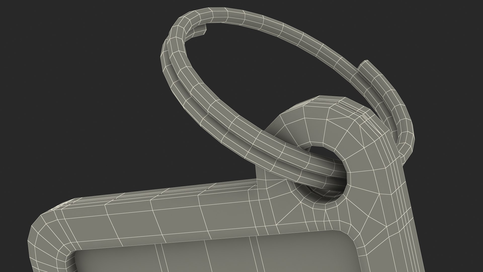 3D Plastic Key Tags with Label Window model - TurboSquid 1781189