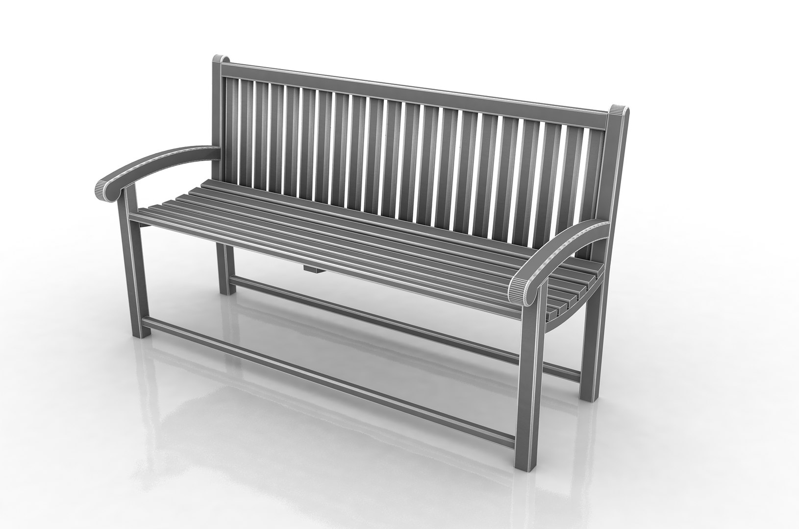 3D Bench - TurboSquid 1632244