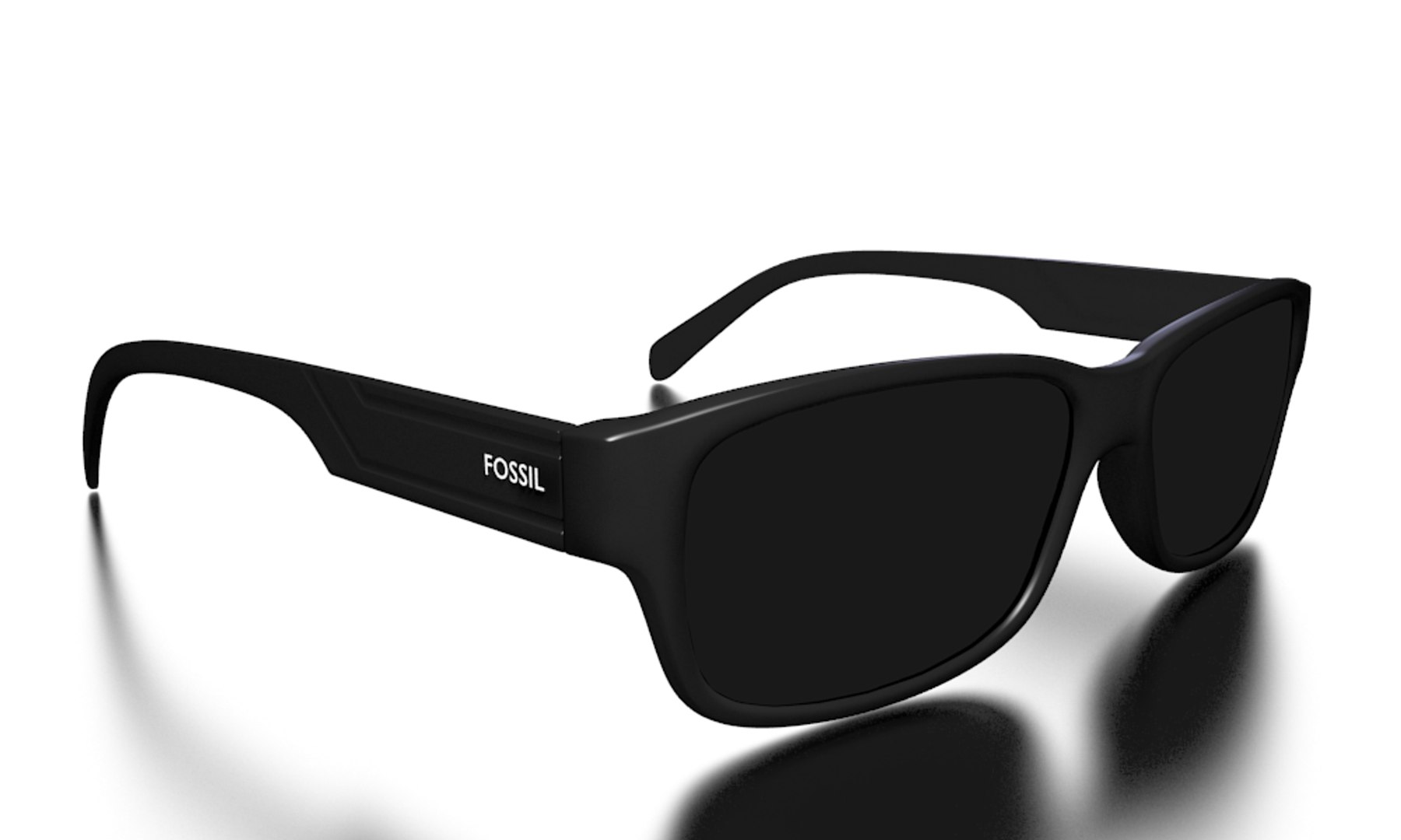 3d Fossil Sunglasses Model