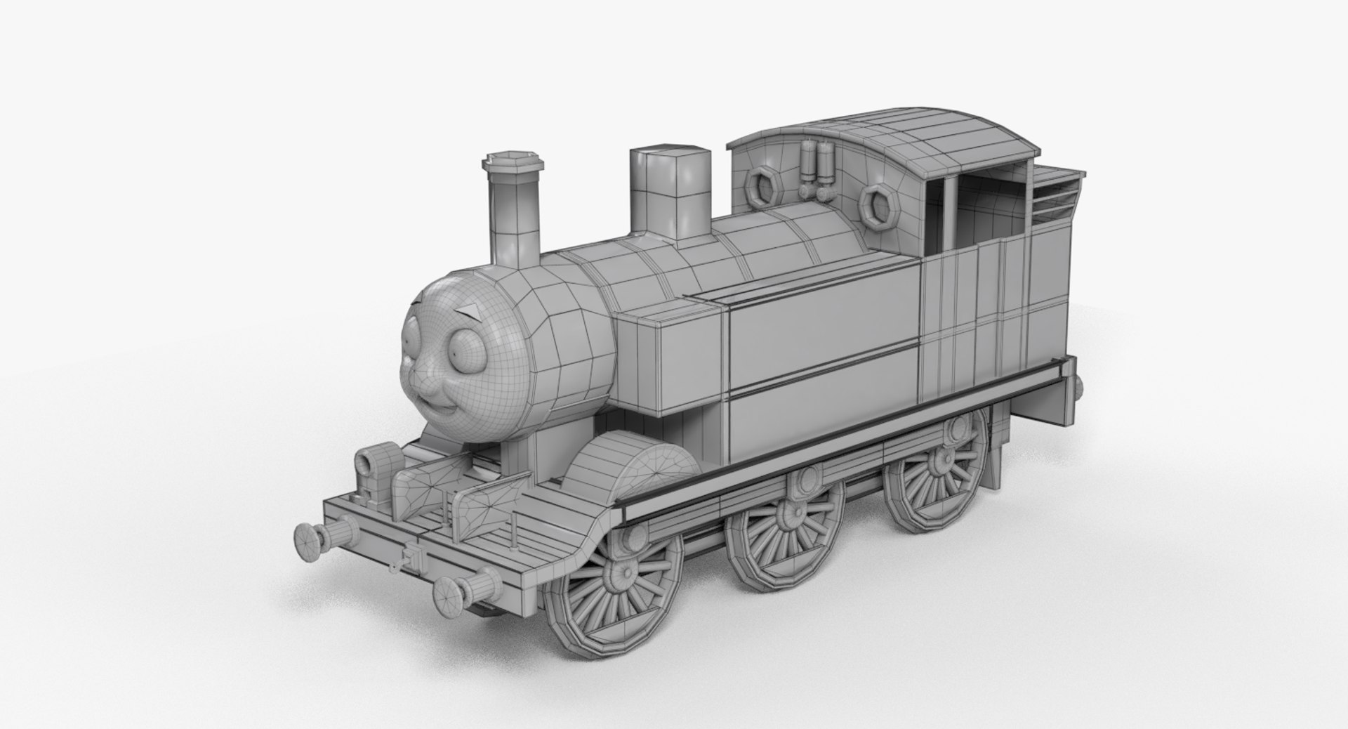 3D Model Thomas Train - TurboSquid 1297118