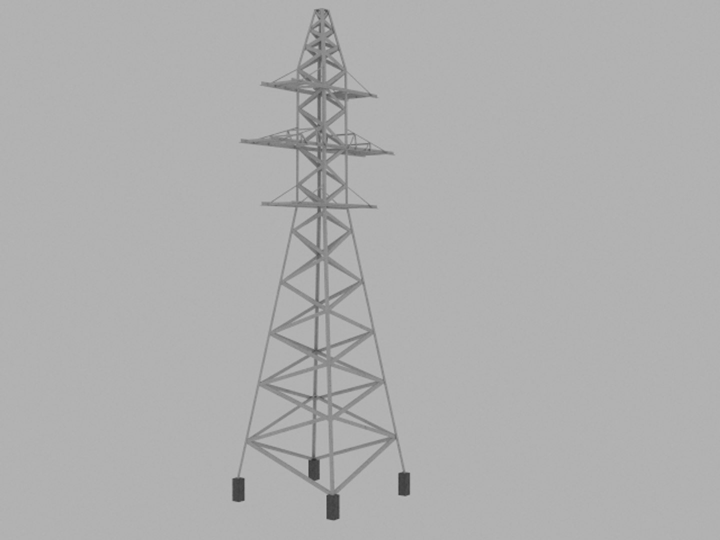 3d Model Transmission Tower