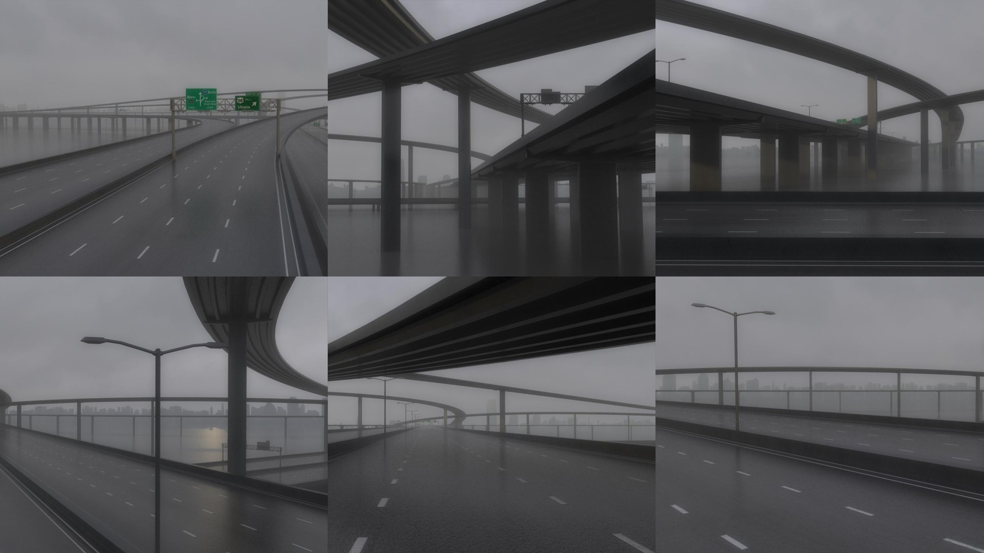 Freeway Collection 2 3D - TurboSquid 1916078
