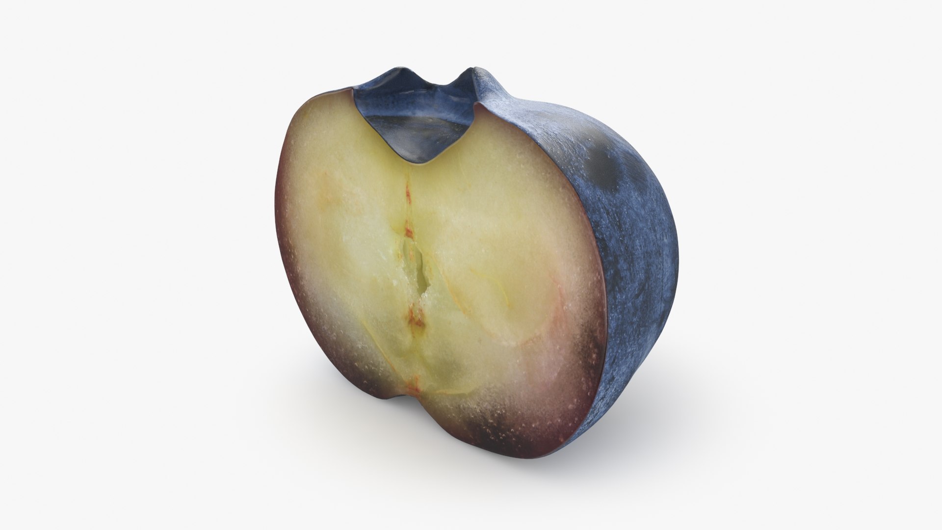 3D Half Blueberry - TurboSquid 2198995