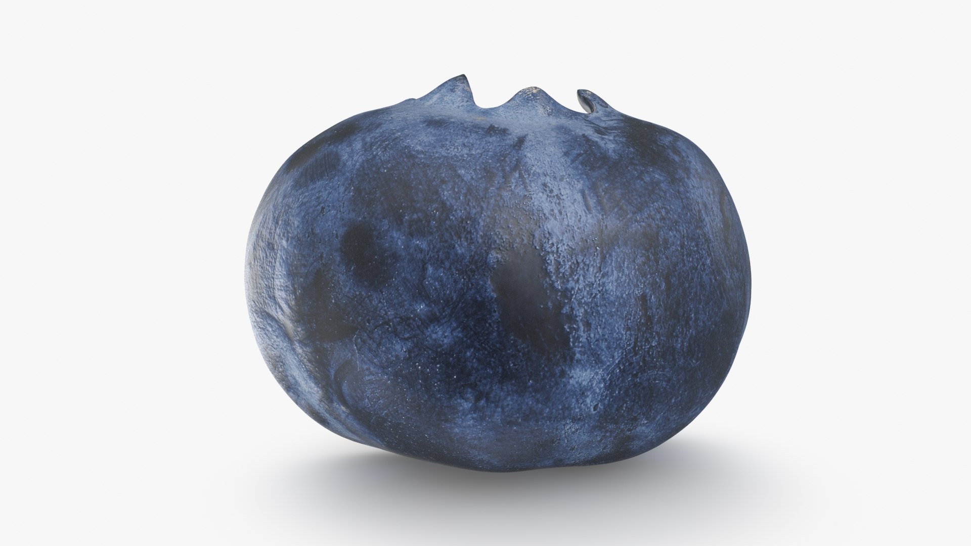 3D Half Blueberry - TurboSquid 2198995