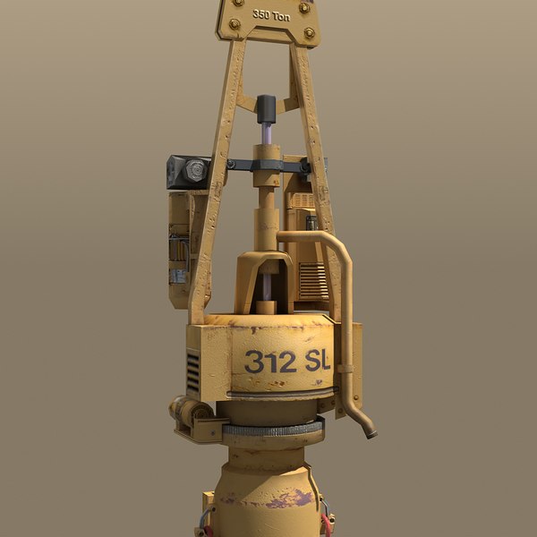derrick component drive drilling 3d model