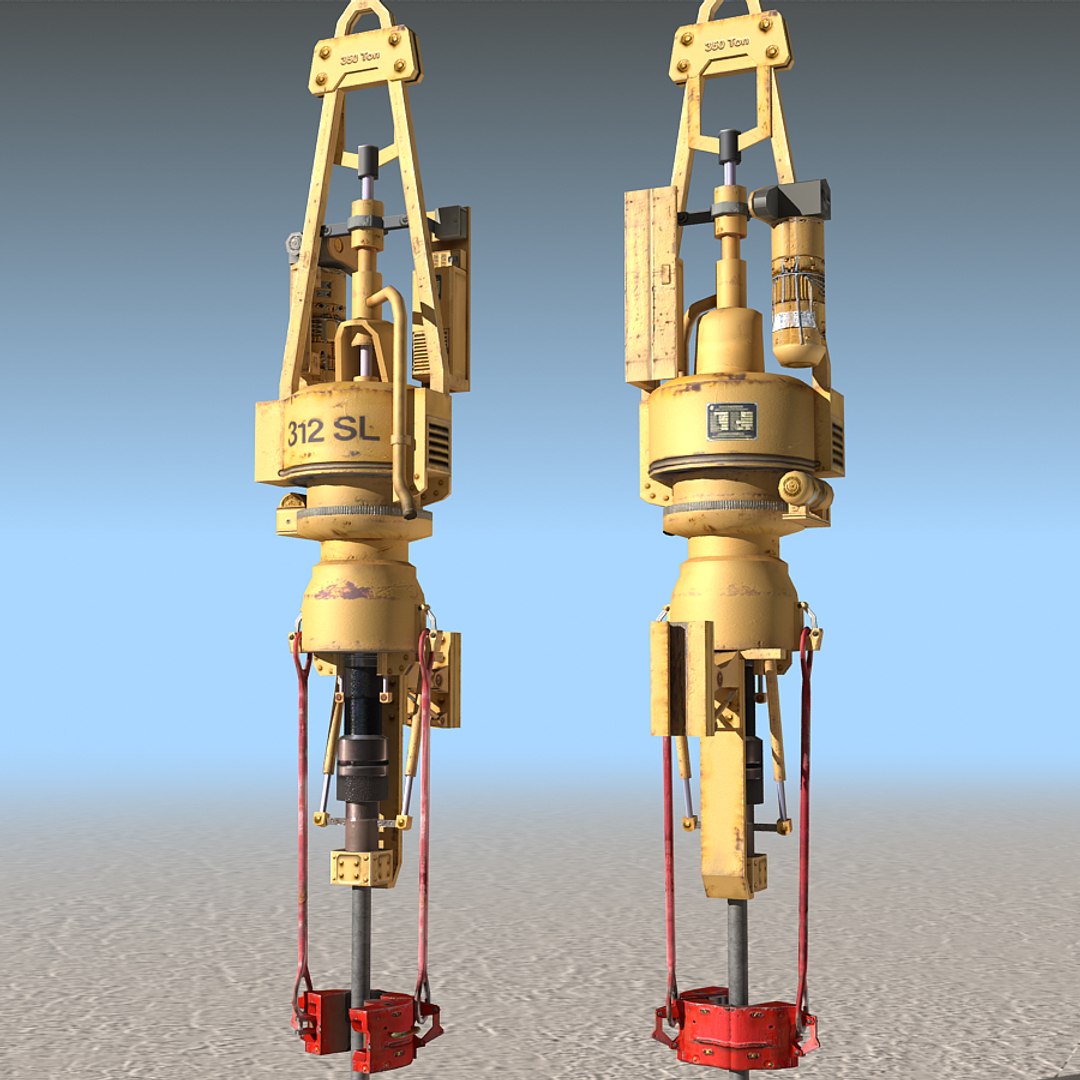 Derrick Component Drive Drilling 3d Model