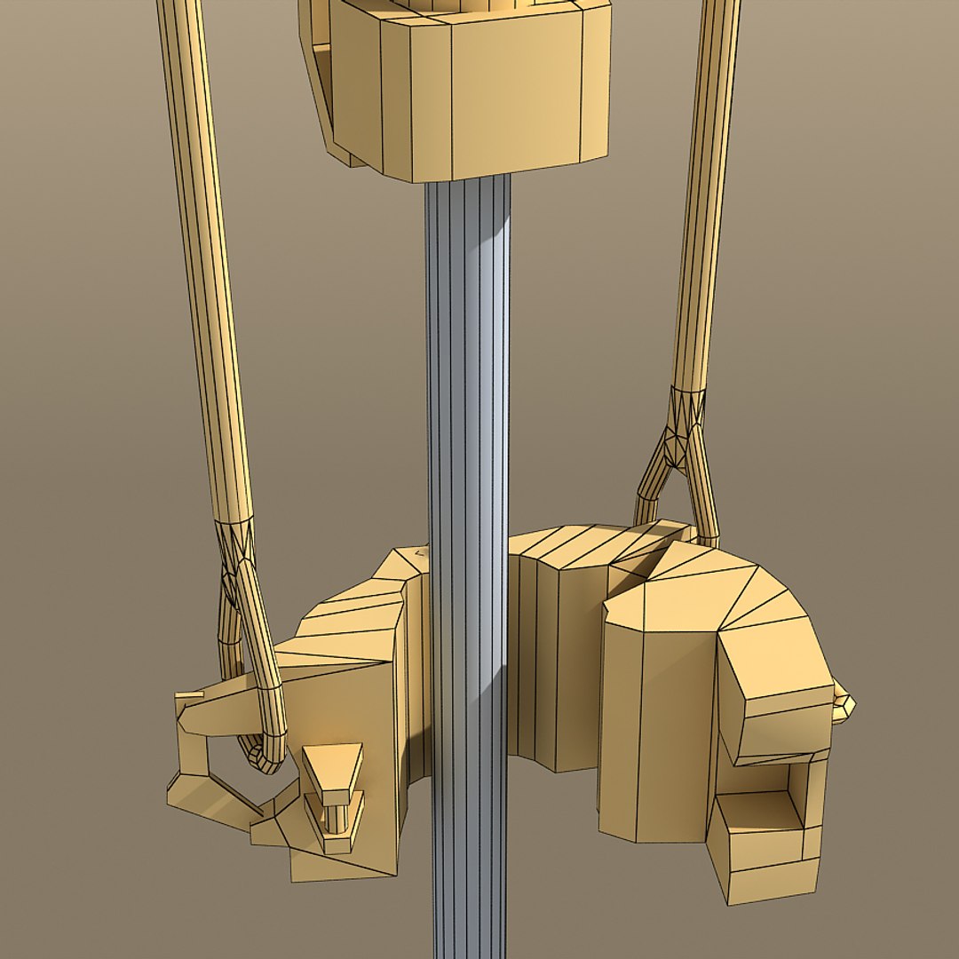 derrick component drive drilling 3d model