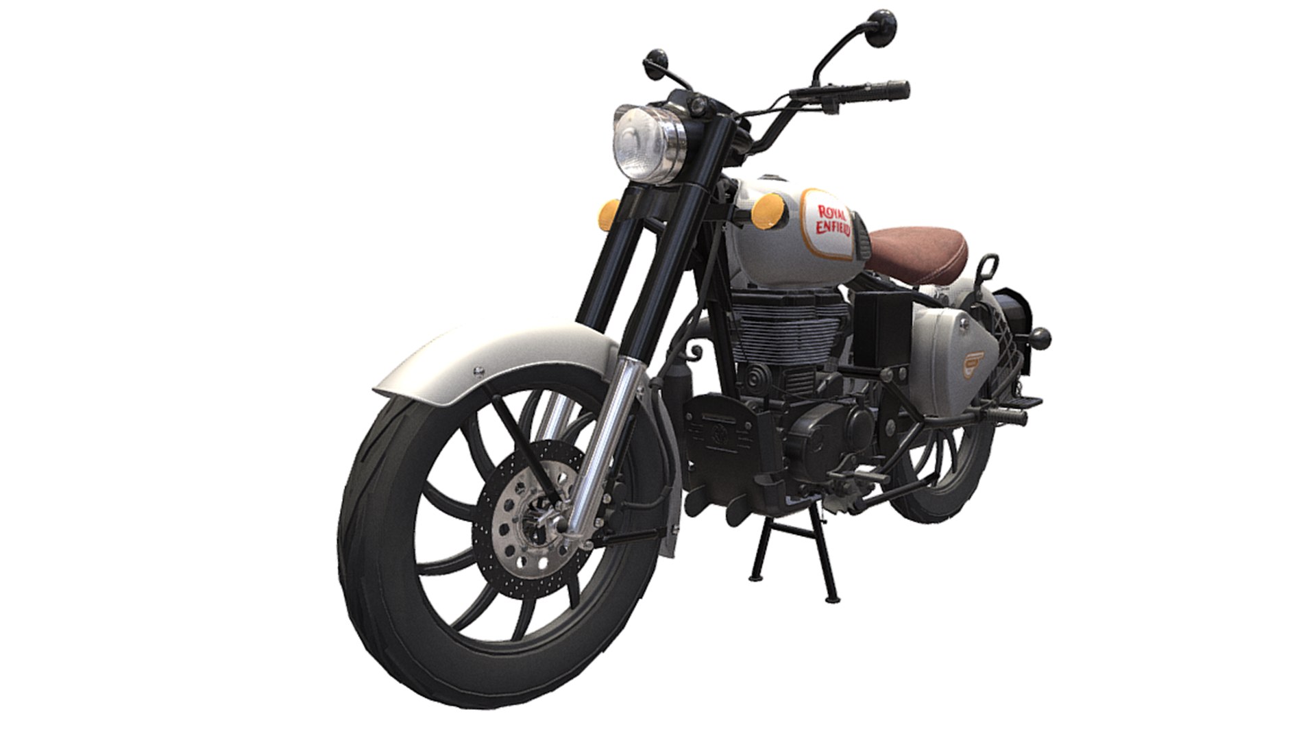 Royal-enfield-classic-350 3D - TurboSquid 2149934