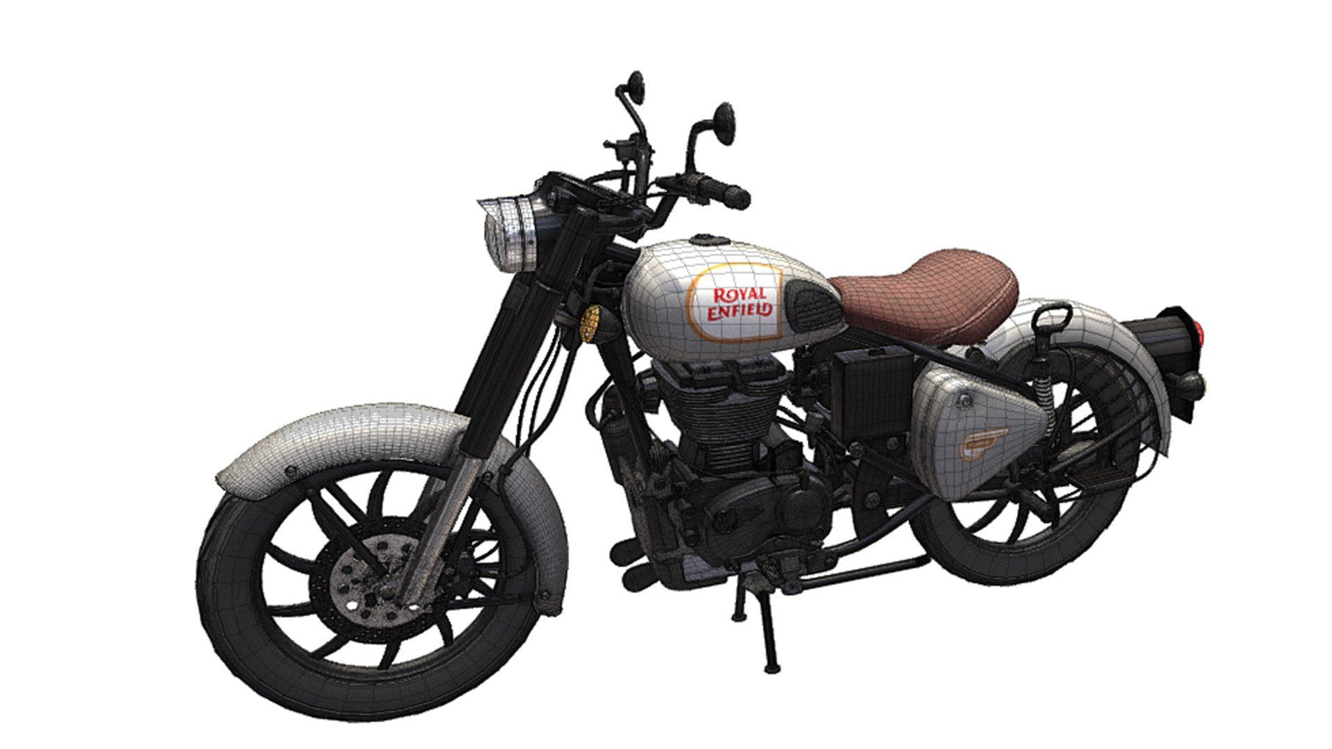 Royal-enfield-classic-350 3D - TurboSquid 2149934